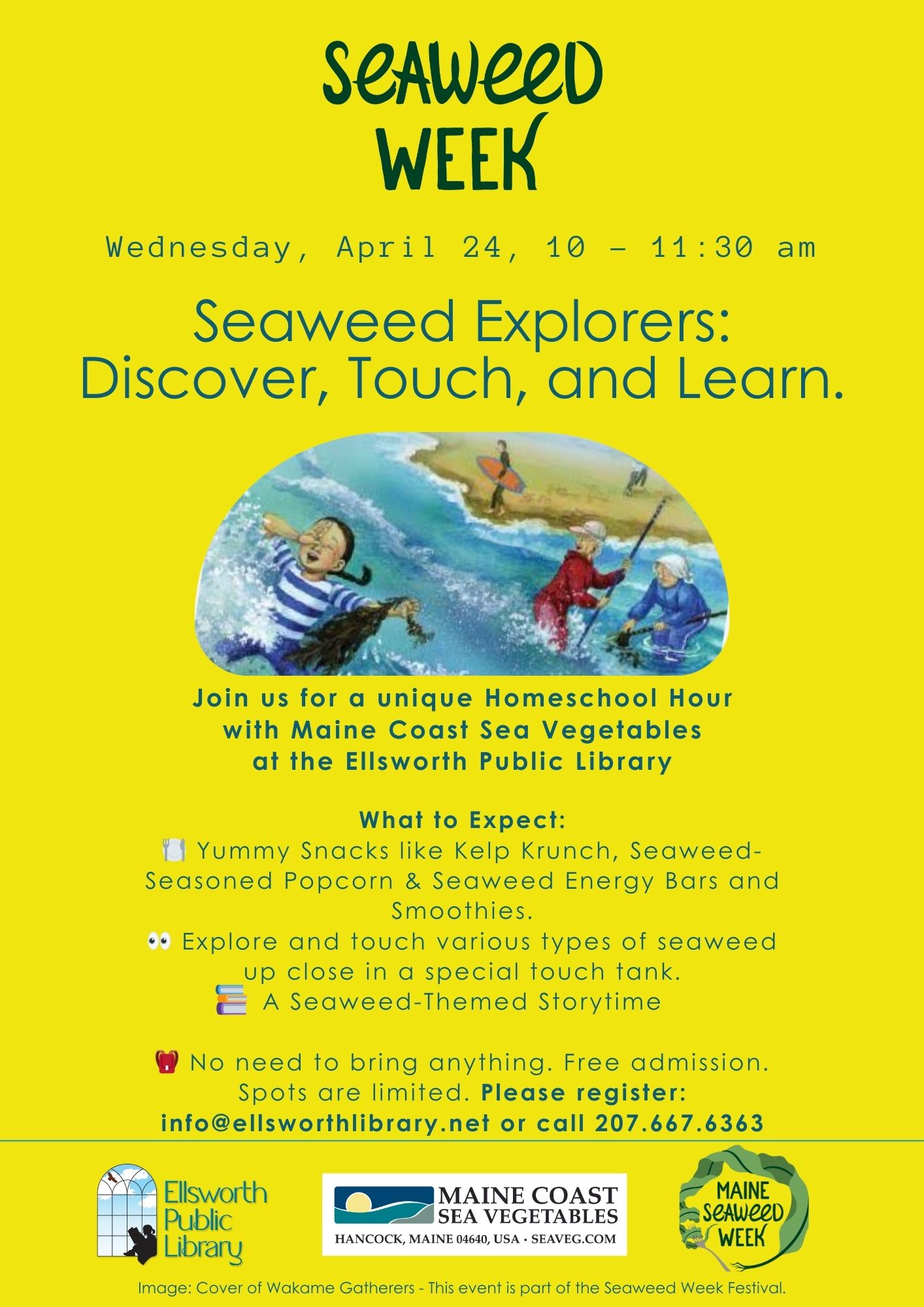 Seaweed Explorers: Discover, Touch, & Learn – Seaweed Week